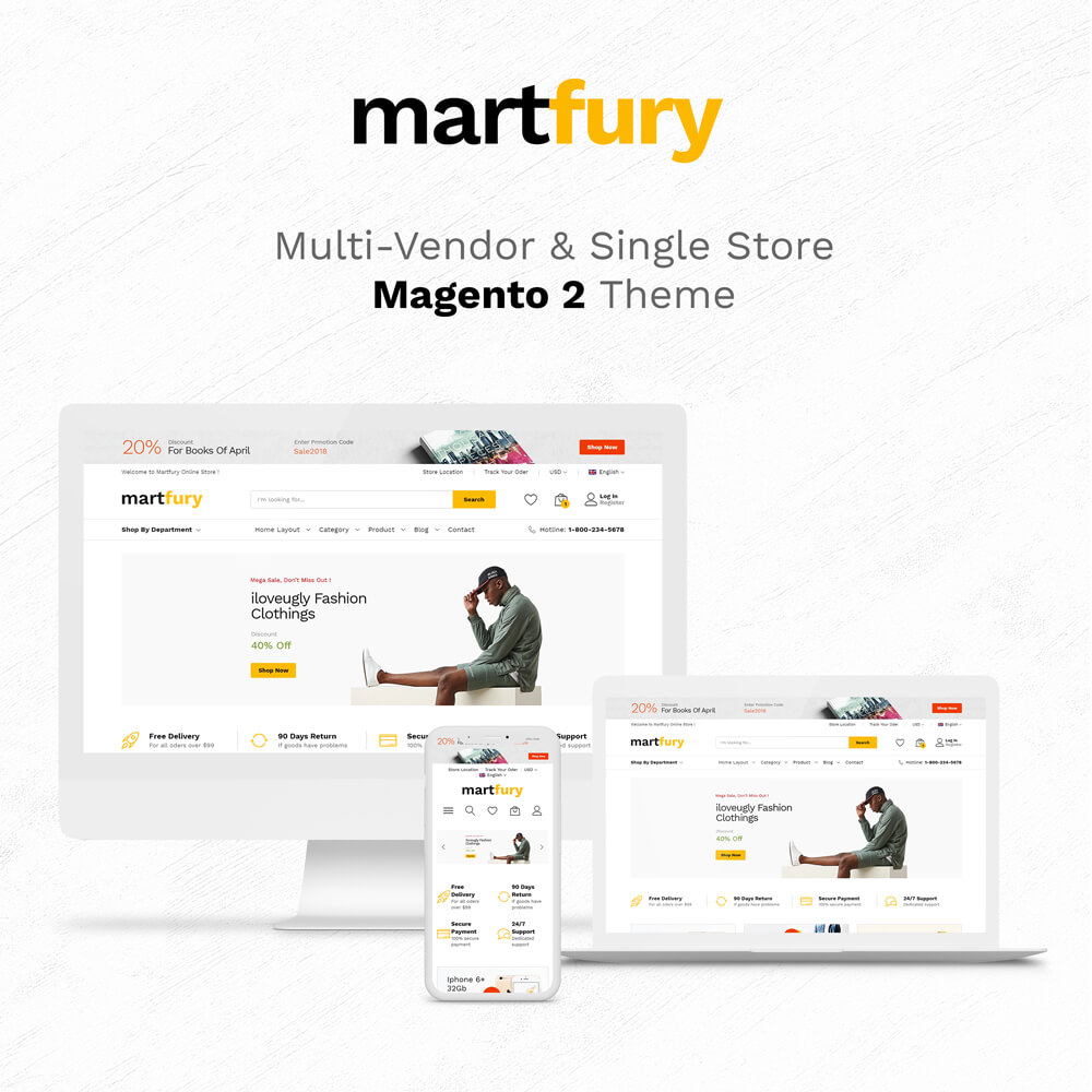 Martfury - Marketplace Multipurpose eCommerce Magento 2 Theme - MAGEBIG