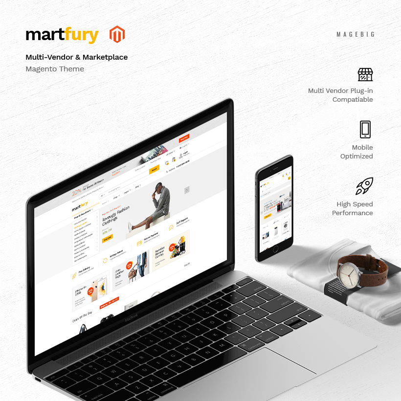 Martfury - Marketplace Multipurpose eCommerce Magento 2 Theme - MAGEBIG